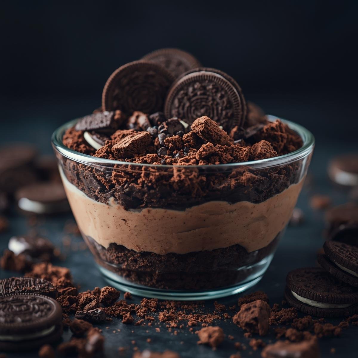 Mocha Oreo Dirt Cake: Indulgent No-Bake Chocolate Coffee Delight